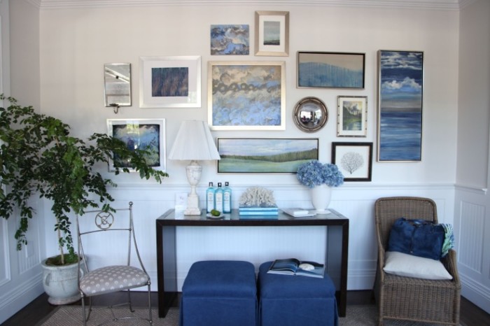 asymmetrical-gallery-wall - Lorri Dyner Design